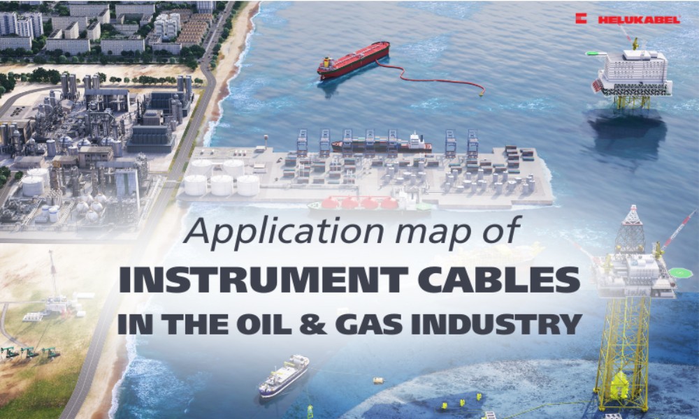 Bản đồ ứng dụng của cáp Instrument trong ngành dầu khí