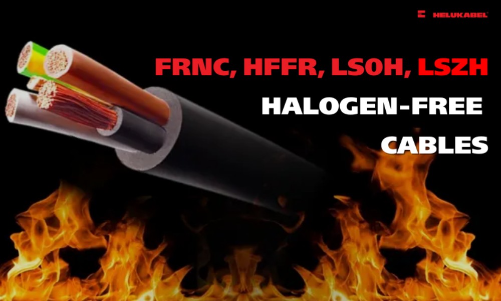 FRNC, HFFR, LS0H, LSZH flame-retardant, halogen-free cables