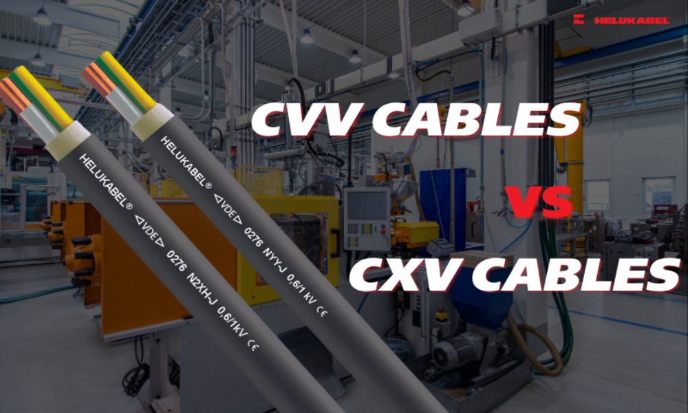 Dây cáp CVV là gì? So sánh dây cáp CVV và CXV | HELUKABEL