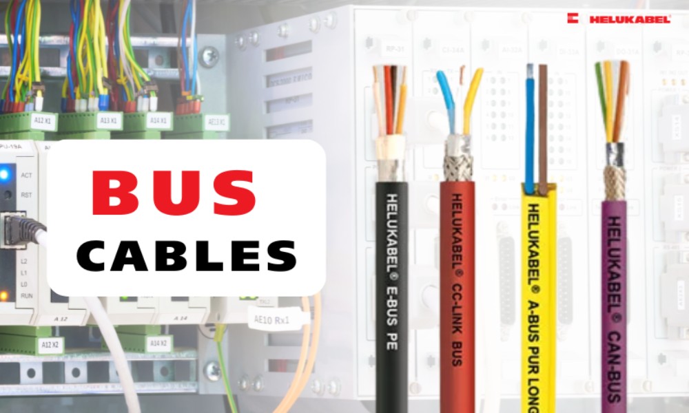 What are bus cables and their features? HELUKABEL’s bus cables