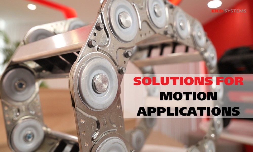EKD SYSTEMS: Drag chains - solutions for motion applications